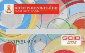 Bank Card: Siam City Bank -05 (Siam City Bank, ThailandCol:TH-GM-0097