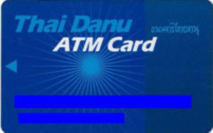 Bank Card: ATM Card (Thai Danu Bank, ThailandCol:TH-GM-0113 💳