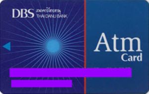 Bank Card: ATM Card (Thai Danu Bank, ThailandCol:TH-GM-0114