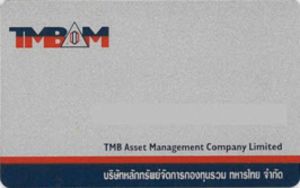 Bank Card: TMB -13 (Thai Military Bank, ThailandCol:TH-GM-0131