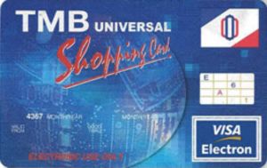 Bank Card: TMB -18 (Thai Military Bank, ThailandCol:TH-VE-0027.01