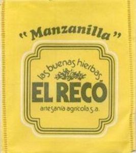 Tea Bag: Manzanilla (El Reco, SpainCol:Tb-ES-0745