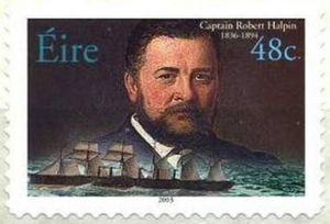 Stamp: Captain Robert Halpin, 1836-1874 (Ireland(Irish Mariners) Mi:IE ...