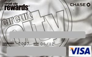 Bank Card: Circuit City Rewards (Chase, United States of America) Col ...