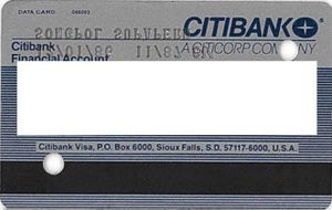 Bank Card: Citibank -16 (Citibank, ThailandCol:TH-VI-0087