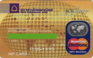 Bank Card: SCB Easy (Siam Commercial Bank, ThailandCol:TH-MC-0038