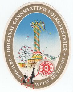 Drink Label: Wulle Volksfestbier (Brauerei Wulle, Germany, Federal ...