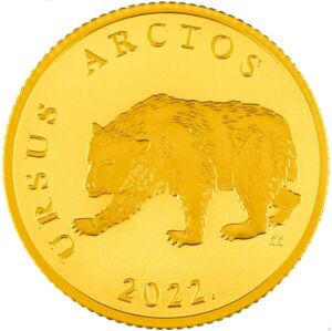 Moneda: 5 Kuna ("Golden kuna": 5 kuna) (Croacia(2022 - Golden Kuna)