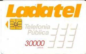 Phonecard: Ladatel Naranja Rojo (Telmex - Ladatel, Mexico(02 - Ladatel ...