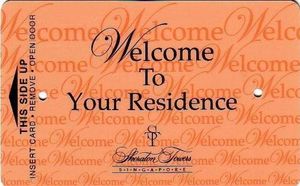 Hotel Card: Sheraton Towers Singapore (Sheraton, Singapore(Sheraton ...