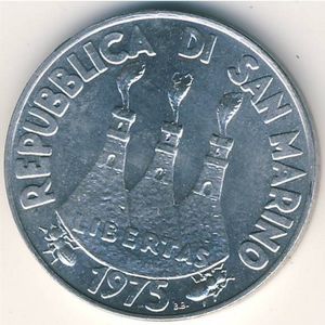 Coin: 10 Lire (San Marino(1972~2001 - Lira - Coin inserted Mint Set ...
