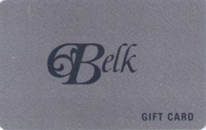 Gift Card: Logo (silver) a (Belk, United States of America) (Belk) Col ...