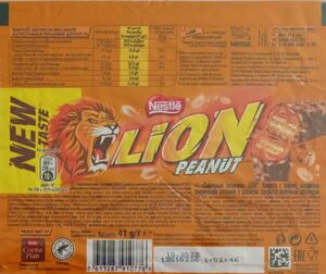 Chocolate Wrapper: Lion Peanut (Nestlé Polska S.A., PolandCol:PL-06061