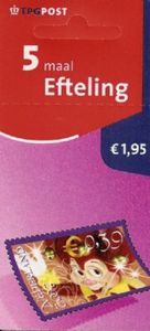 Stamp: Efteling Theme Park Booklet (Netherlands(50th Anniversary of ...