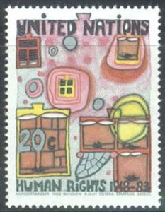 Stamp: Human Rights (UNO New York(Human Rights) Mi:NT-NY 438,Sn:NT-NY ...