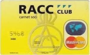 Bank Card: RACC Club (la Caixa - Caixa de Etv. y Pes. de Barcelona ...