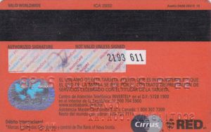 Bank Card: Scotia Card (Scotiabank, MexicoCol:MX-MC-0016.02