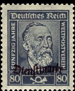 Briefmarke: Dr. Heinrich von Stephan (1831-1897) (Deutschland ...