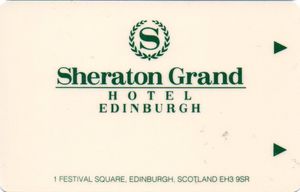 Hotel Card: Sheraton Grand Hotel Edinburgh (Sheraton, United Kingdom of ...