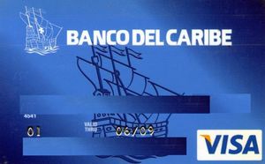 Bank Card: BANCO DEL CARIBE (Banco Del Caribe, VenezuelaCol:VE-VI-0131