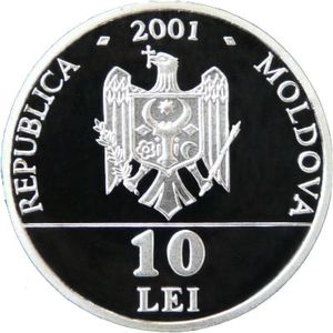 Coin: 10 Lei (Wildcat) (Moldova(2001~Today - Red Book of Republic of ...