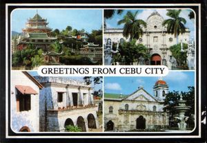 Postcard: Greetings from Cebu City (Philippines(Cebu City) Col:PH ...