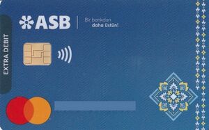 Bank Card: Extra Debit (ASB Bank, AzerbaijanCol:AZ-MC-0053