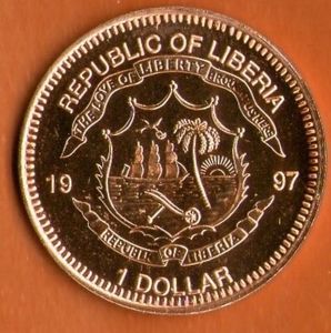 Moneda: 1 Dollar (AZA Species survival plan) (Liberia(1965~Today ...