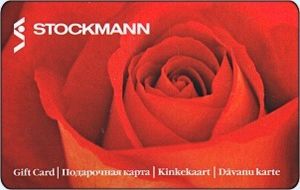 Gift Card: Roses (Stockmann 500, Estonia(Stockmann 500) Col:EE-STOCK-506