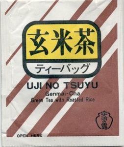 Tea Bag: Genmai-Cha Green Tea with Roasted Rice, no flap (Uji No Tsuyu ...