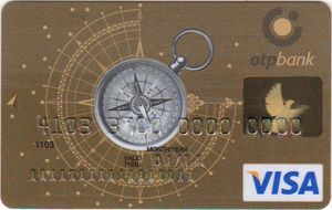 Bank Card: OTP Bank Visa Gold (Otp Bank, UkraineCol:UA-VI-0028