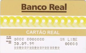 Bank Card: Intra-bank Card (Banco Real, BrazilCol:BR-GM-0004.01