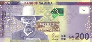 Banknote: 200 Namibia Dollars (Namibia(2011-2021 Issue) Wor:P-15a