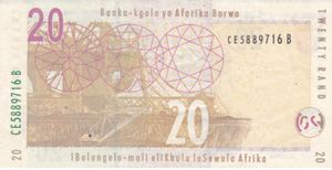 Banknote: 20 Rand (South Africa(2005-2010 Issue) Wor:P-129b