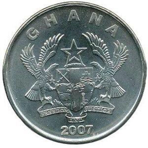 Coin: 50 Pesewas (Ghana(2007~Today - Third Cedi) WCC:km41