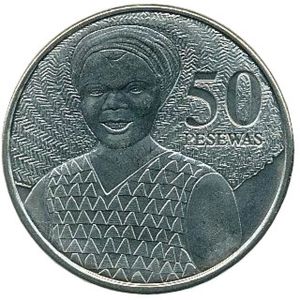Coin: 50 Pesewas (Ghana(2007~Today - Third Cedi) Col:GH-000019,WCC:km41 🪙