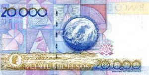 Banknote: 20,000 Pesos (Colombia) (2001-2014 Issue) Wor:P-454p