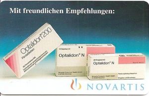 Phonecard: Novartis - NeoTussan / Optalidon (Pharma) (Deutsche Telekom ...