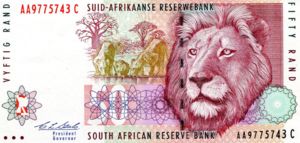 Banknote: 50 Rand (South Africa(1992-1999 Issue) Wor:P-125a