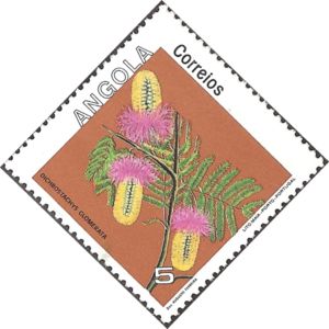 Stamp: Flowers of Angola (Angola(Flowers of Angola) Mi:AO 675,Sn:AO 659 ...