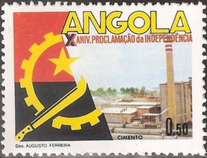 Briefmarke: Cement (Angola) (10th Anniversary of the Proclamation of ...
