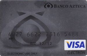 Bank Card: Logo (Banco Azteca, MexicoCol:MX-VE-0039