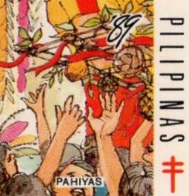 Stamp: Pahiyas (Philippines: Cinderella Stamps(Tuberculosis Charity ...