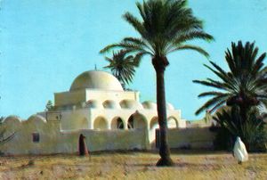 Postcard: Djerba - Mosque Mahboubine (Tunisia(Djerba) Col:TN-000023 📮