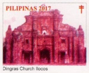 Stamp: Dingras Church Ilocos (Philippines: Cinderella Stamps ...