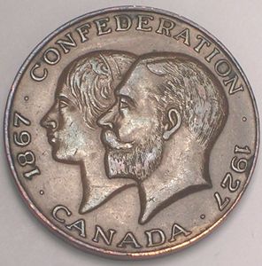 Token: 1867-1927 (Canada) (Canada Confederation) Col:CA-000043