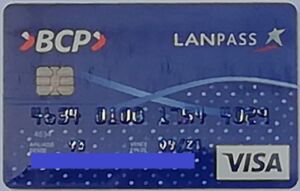 Bank Card: Bcp - Lanpass (BCP - Banco de credito, PeruCol:PE-VI-0029