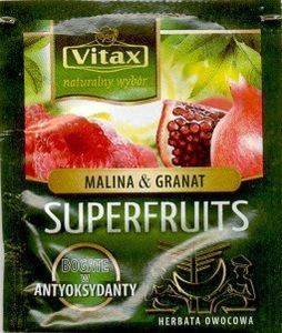 Tea Bag: Malina & Granat (Vitax, Poland(Superfruits) Col:TB-PL-0430 🍵
