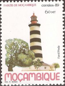 Stamp: Lighthouse Pinda (Memba Bay), 1923 (Mozambique) (Lighthouses of ...