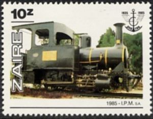 Stamp: 50e anniversary Onatra (National Office of Transports) (Zaire ...